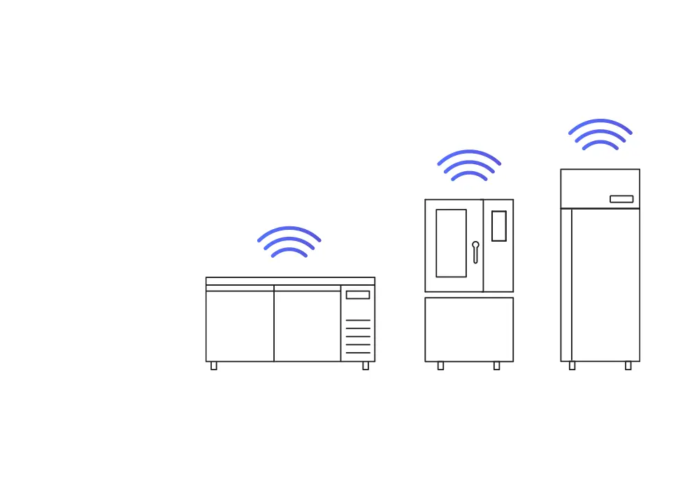 Cosmo, wi-fi connection for the professional kitchen